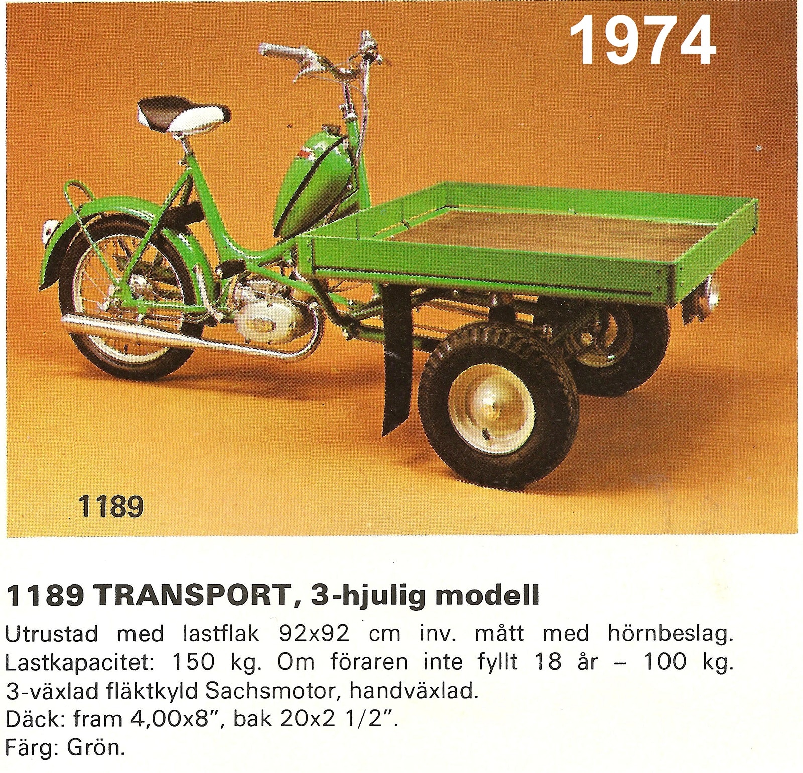 Registrera svensk flakmoped i Norge - Classic Motor