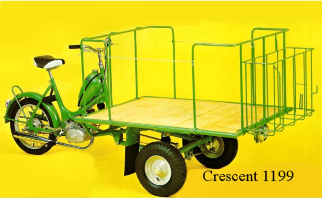 Flakmoped 1199 som fyrtaktar - Classic Motor