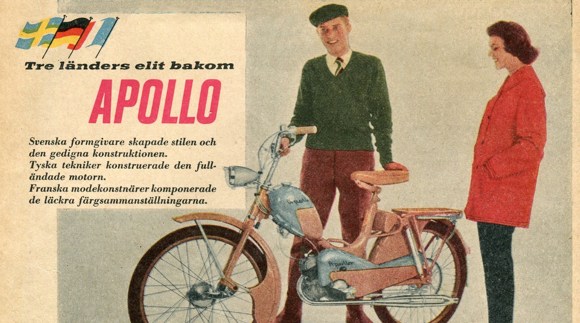 Hjullager till Apollomoped från 1955 - Classic Motor