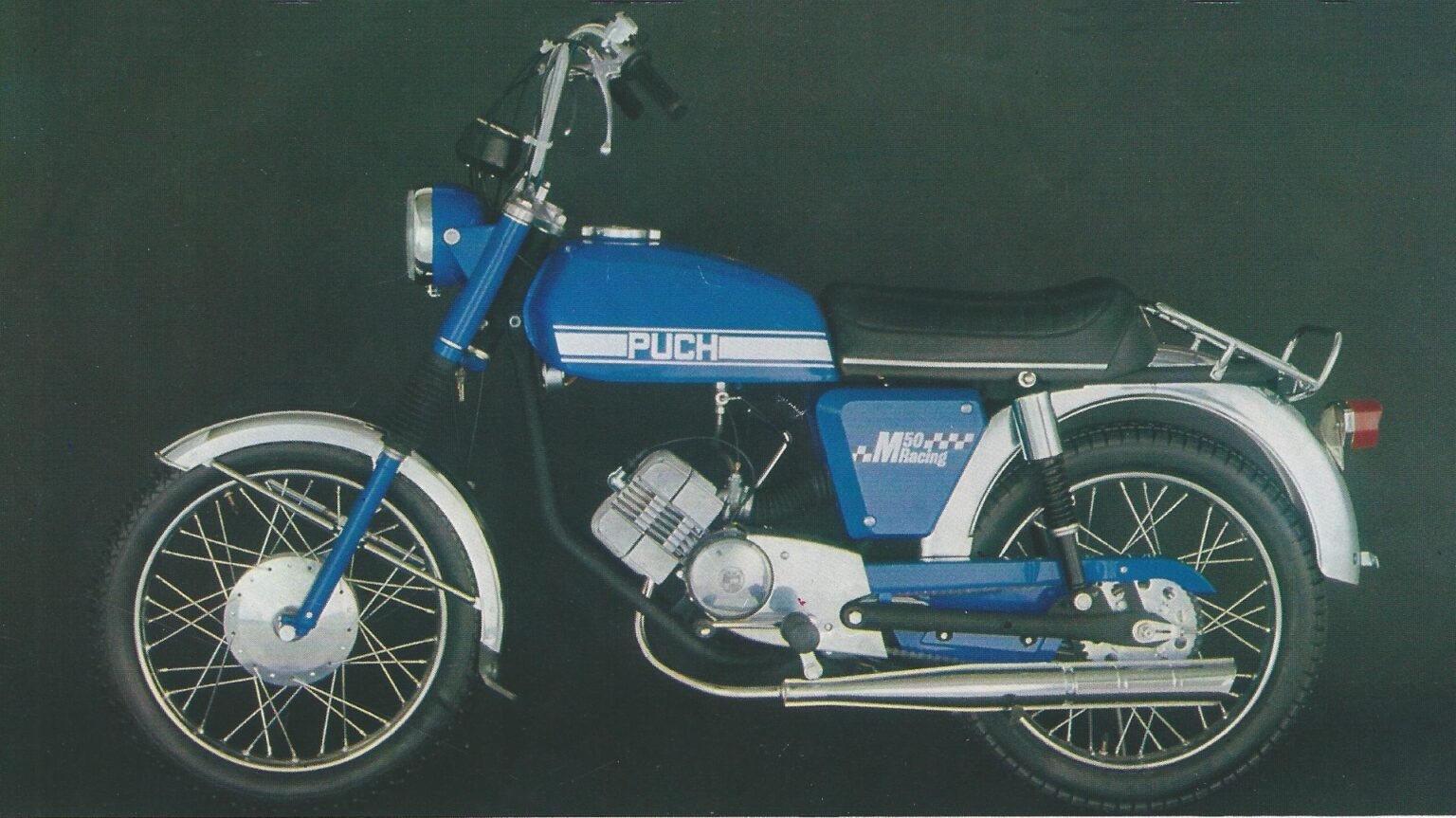 Sprängskiss till Puch M50 Racing - Classic Motor