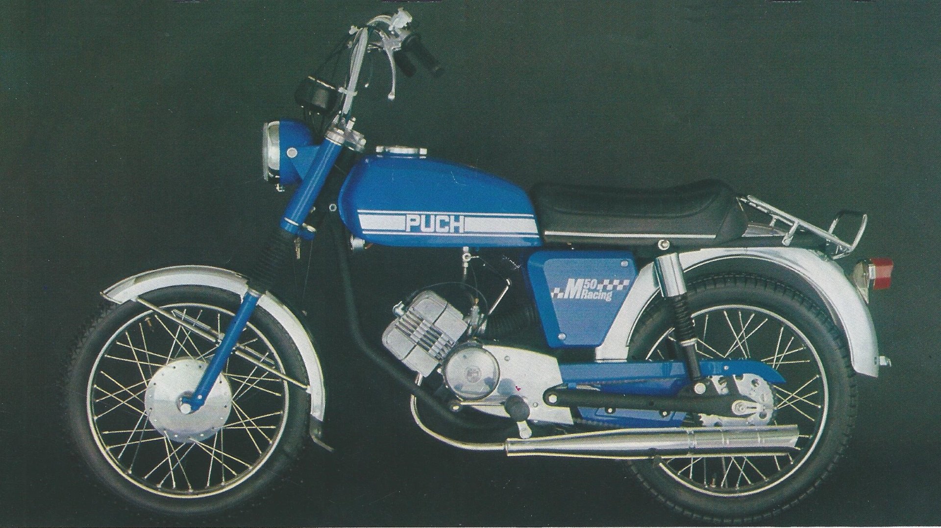 Sprängskiss till Puch M50 Racing - Classic Motor