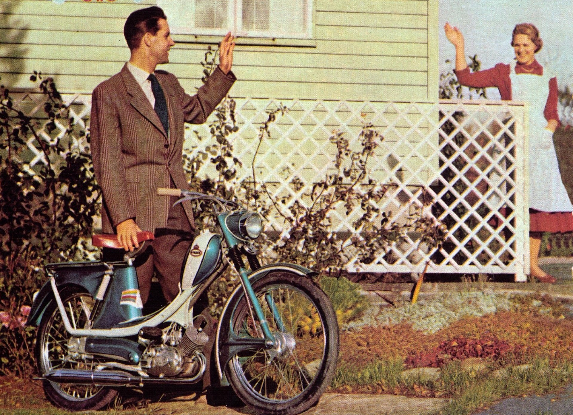 Hur tar man isär ljuddämparen på Monark Monarped? - Classic Motor