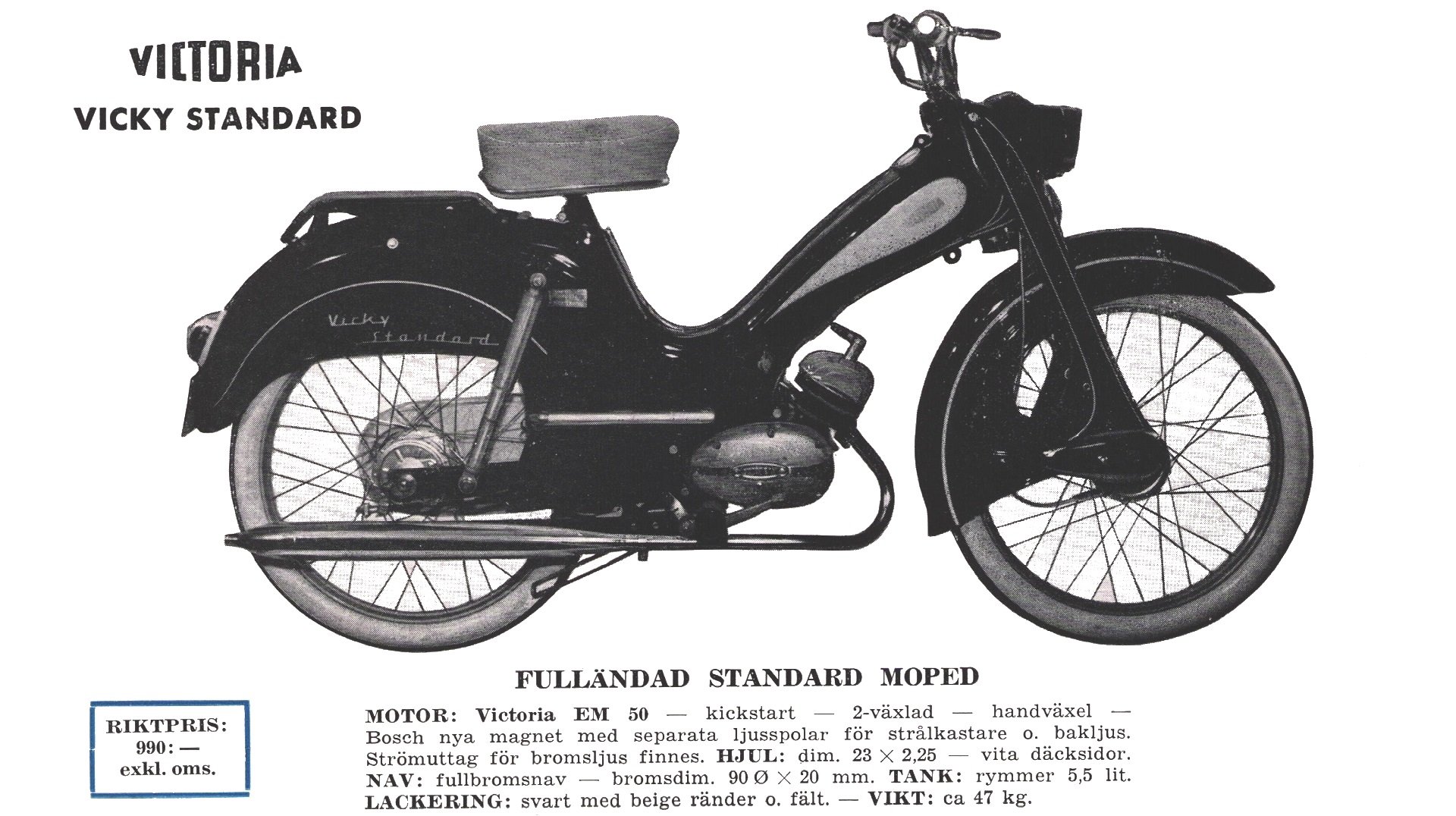 O-ringar i gaffeln på Victoria Vicky? - Classic Motor