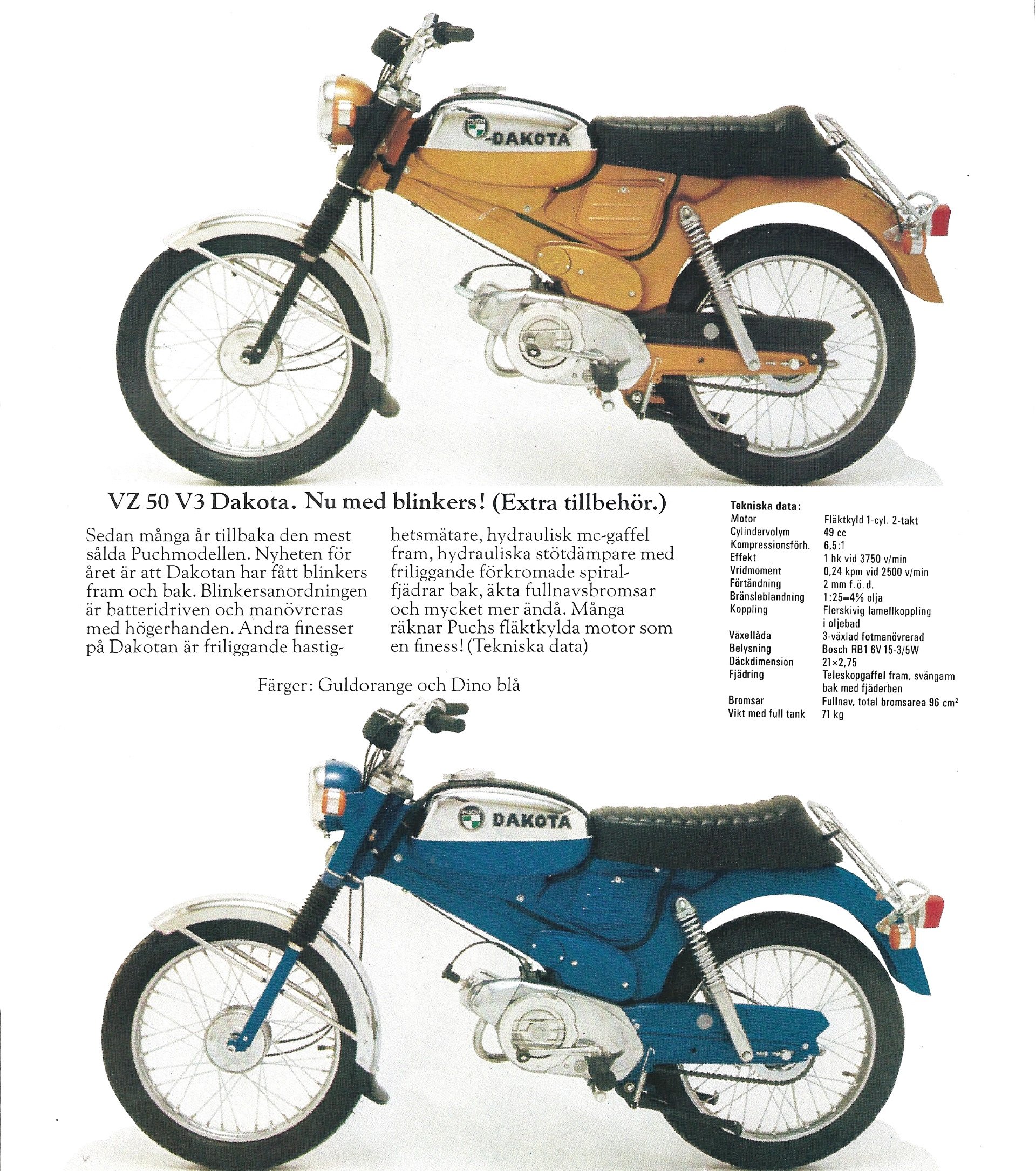 Månadens moped: Puch Dakota - Classic Motor