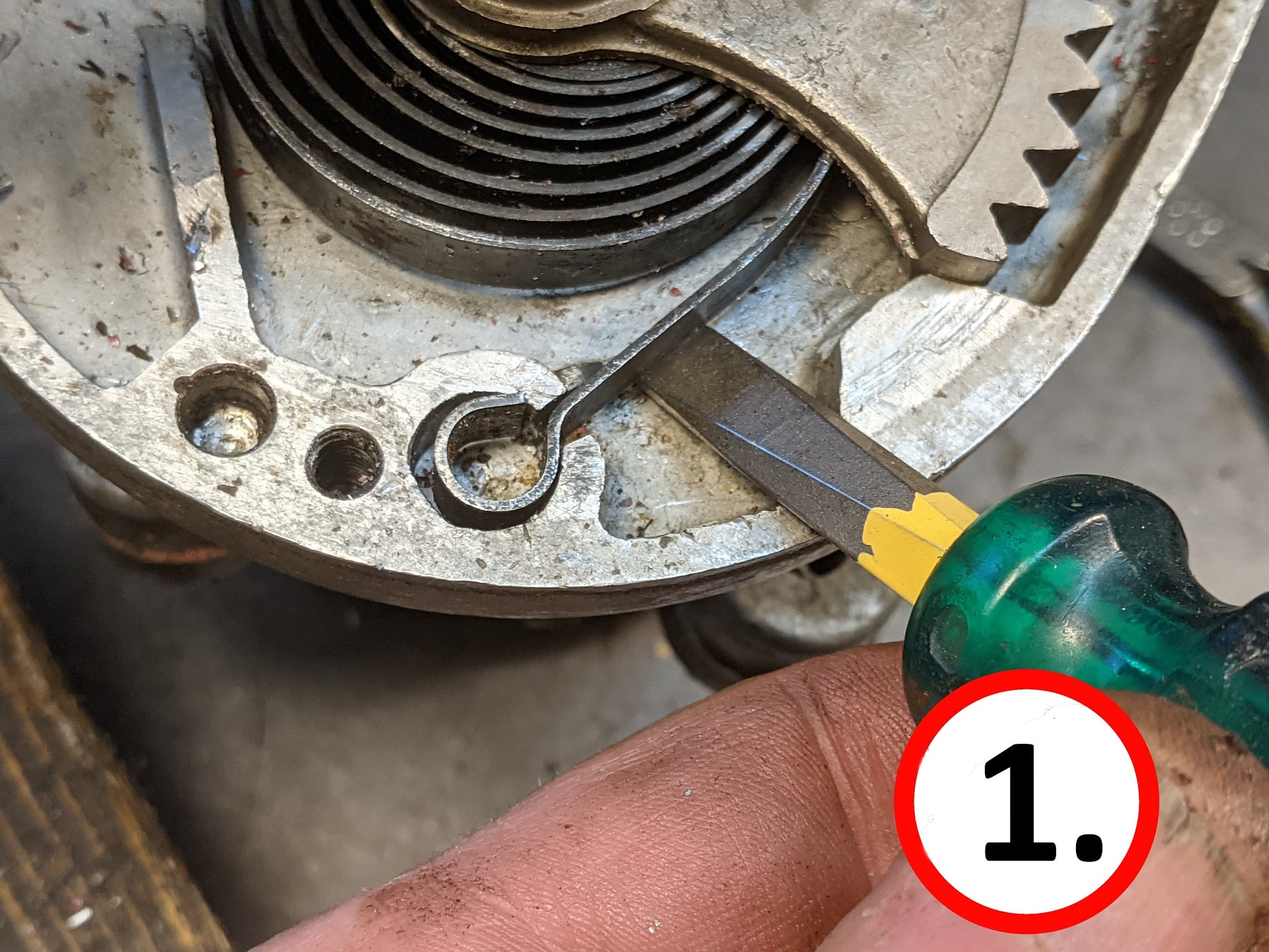 Kicken går inte tillbaka på JB 150 - Classic Motor
