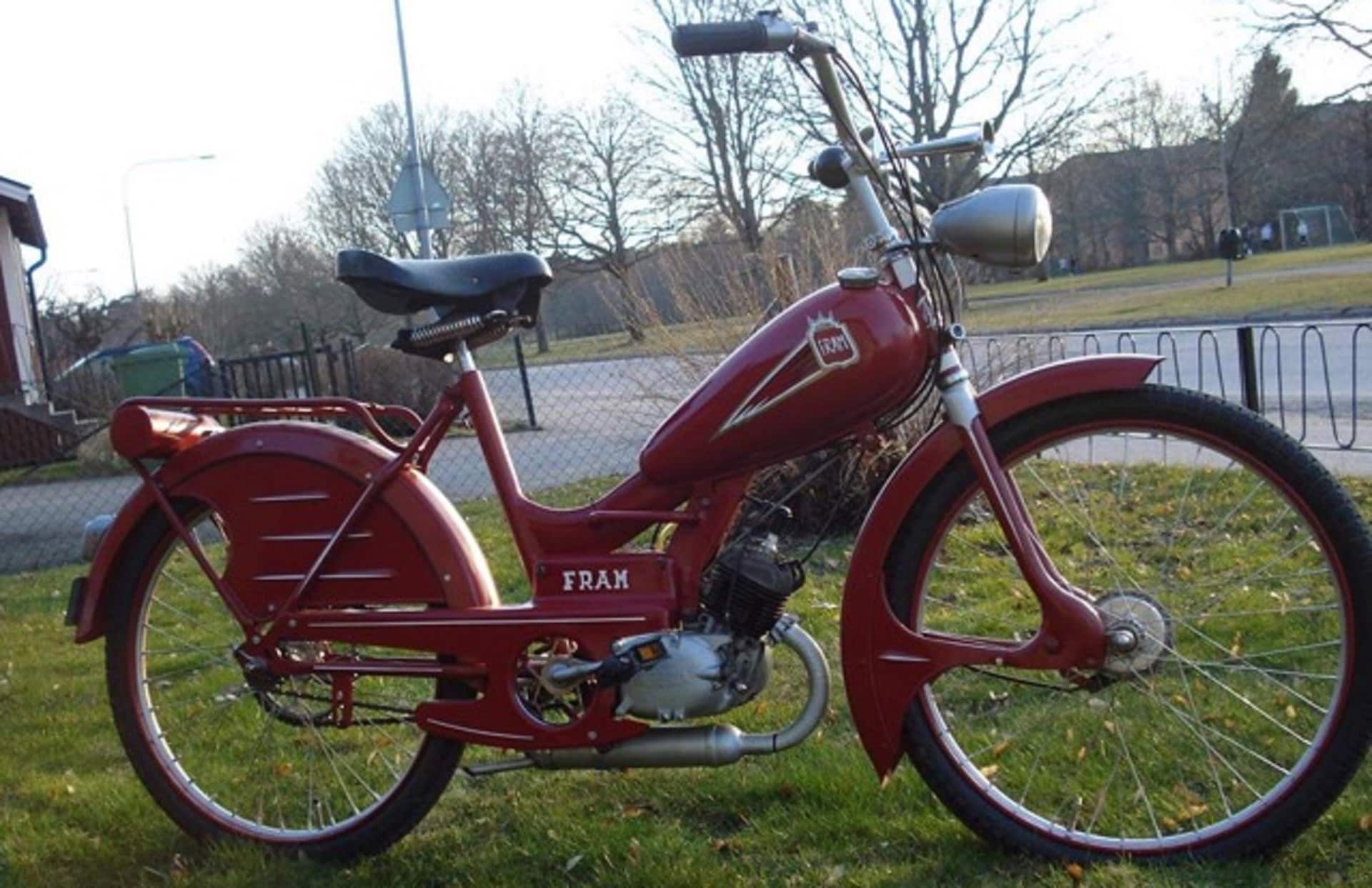 Lossa bakdrev på Fram moped - Classic Motor