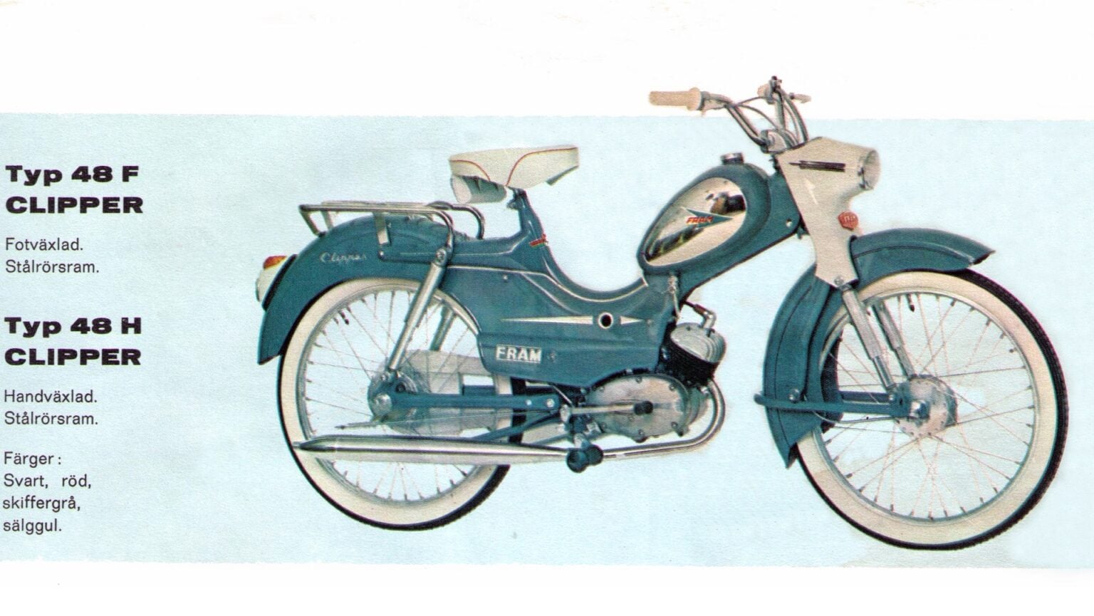 Framnav till Fram King moped - UPPDATERAD - Classic Motor