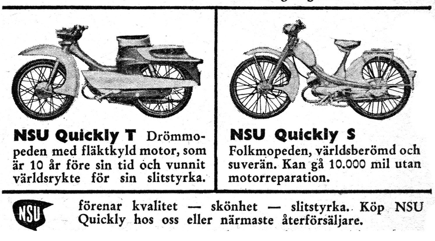 Åtdragningsmoment till topplocket på NSU Quickly - Classic Motor