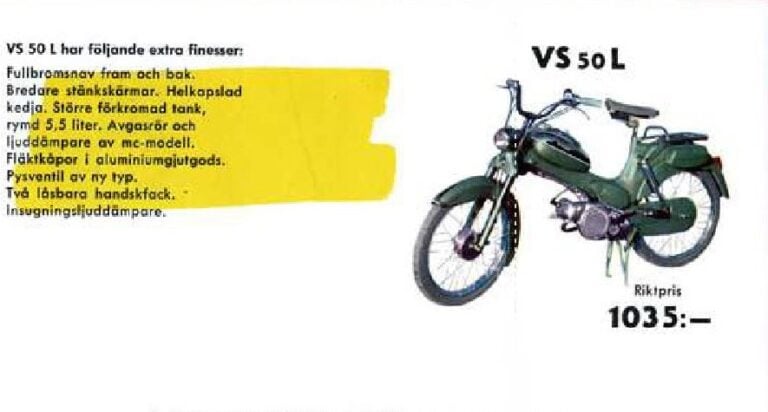 Årsmodell på Puch Florida - Classic Motor