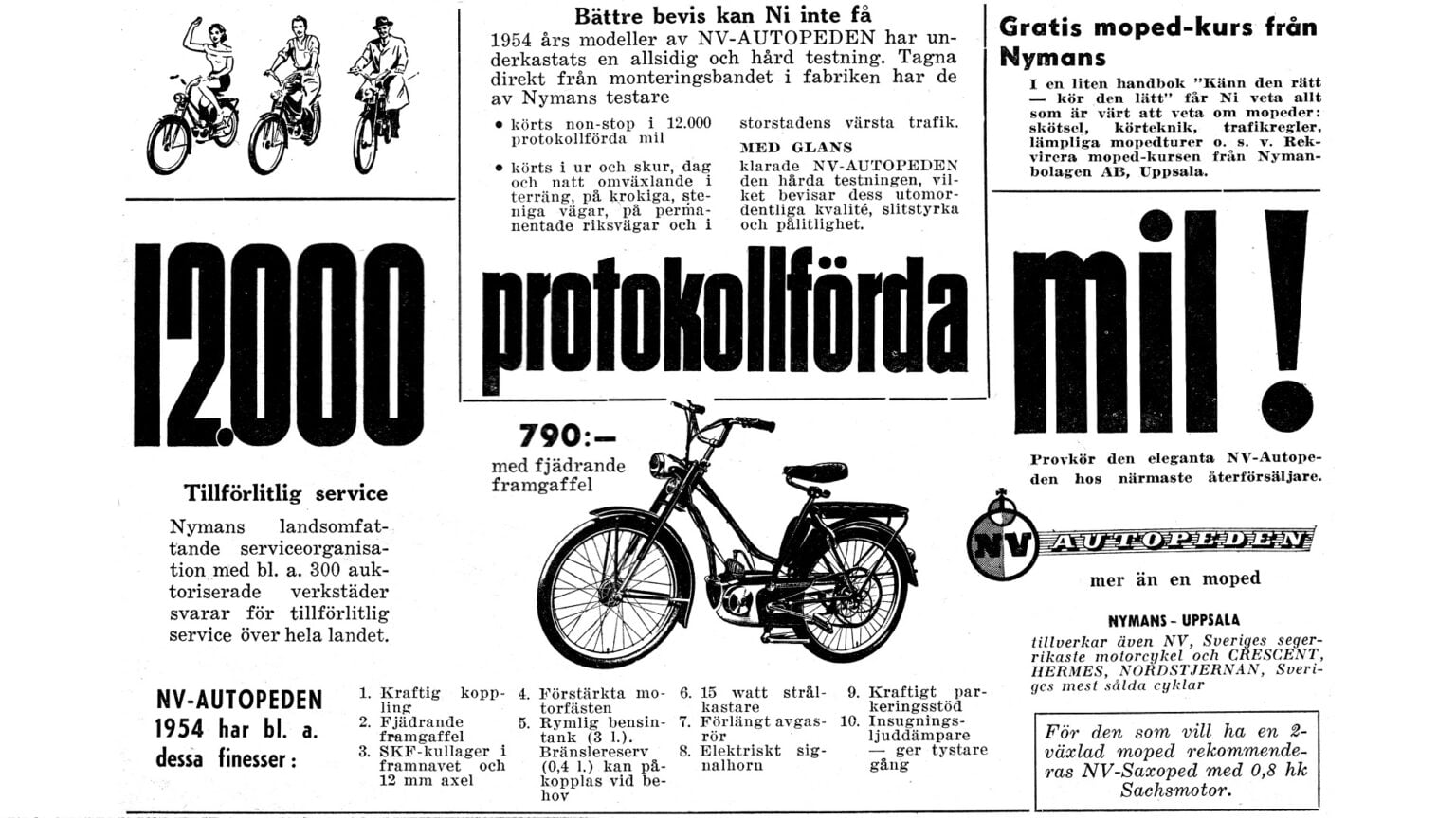 Vad kan man göra åt en trött Autoped - Classic Motor