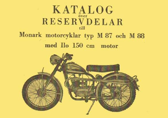 Styrlager till Monark Blue Fighter - Classic Motor