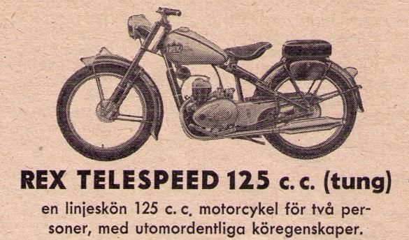 Hur många kugg på dreven till Rex Villiers Telespeed 1950? - Classic Motor