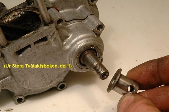 Slirande koppling på Husqvarna Novolette - Classic Motor