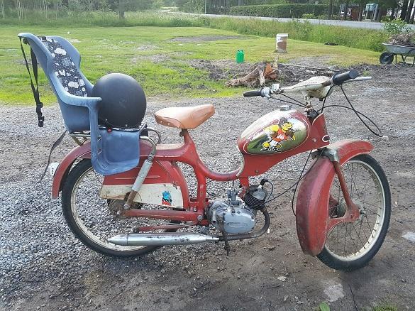 Rätt motor i Fram moped - Classic Motor