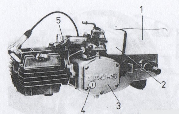 Olja i Sachs 505/2-motorn - Classic Motor