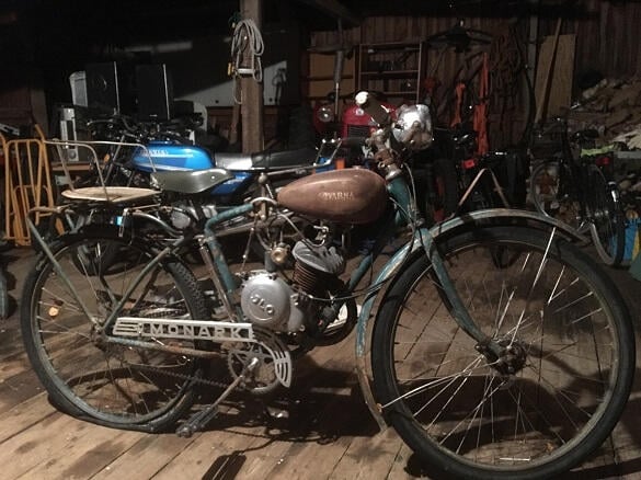 Årsmodell på Monark 98 cc - Classic Motor