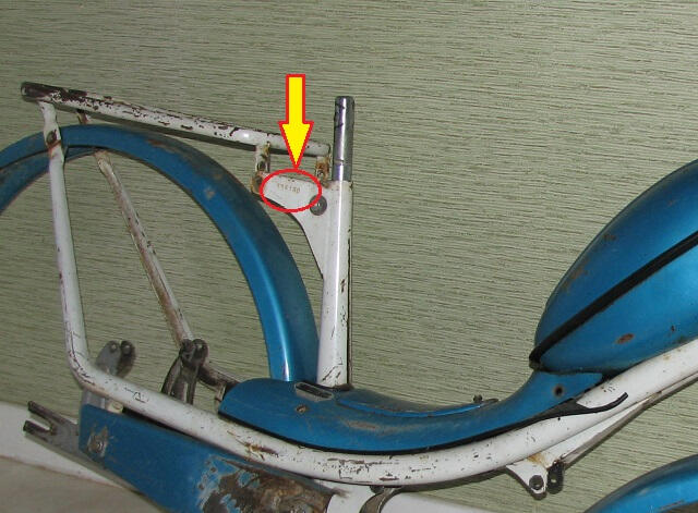 Var finns ramnumret på MCB 1279? - Classic Motor