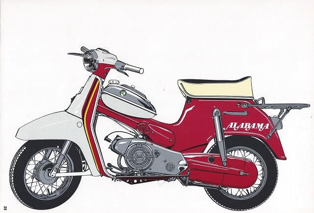 Puch Alabama - årsmodell och lack - Classic Motor