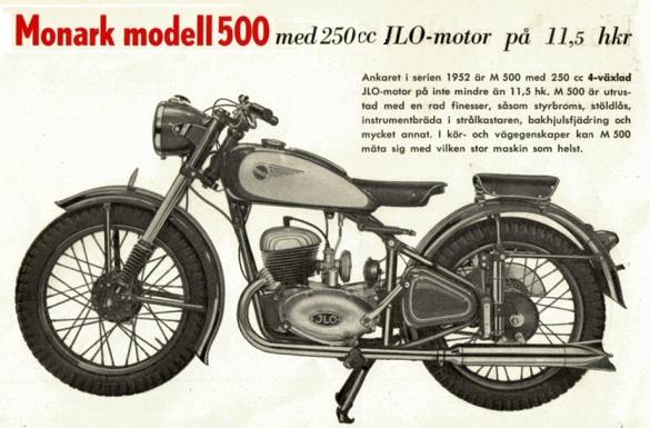 Brytarkontakter till Monark M500 - Classic Motor