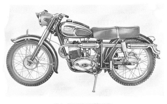 Monark Blue Arrow som läcker olja - Classic Motor