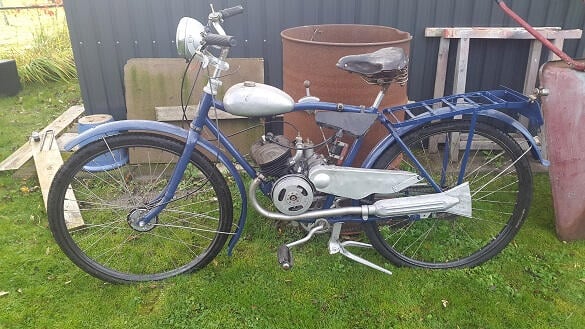 Årsmodell på Monark 98 cc - Classic Motor