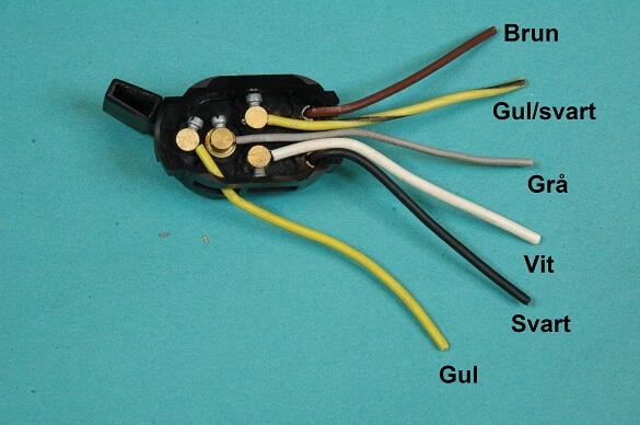 Kopplingsschema till Monark Monarped från 1953 - Classic Motor