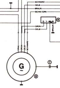 Kopplingsschema till Puch Montana - Classic Motor