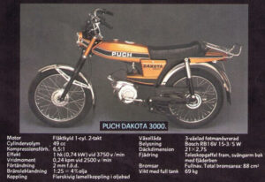 Vilken årsmodell på Puch Dakota? - Classic Motor