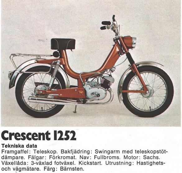 Kan man byta från två- till treväxlad motor i Crescent Compact ...