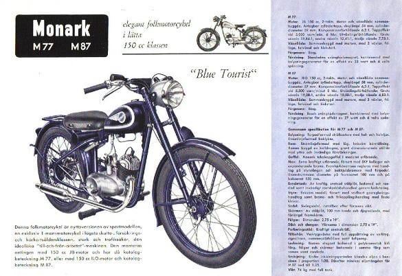 Fel årsmodell på Monark M 87? - Classic Motor