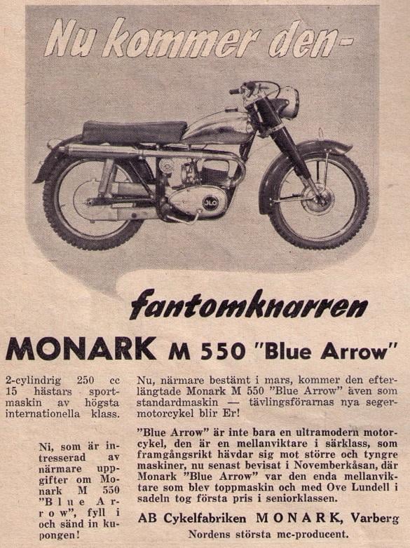 Information om Monark Blue Arrow - Classic Motor