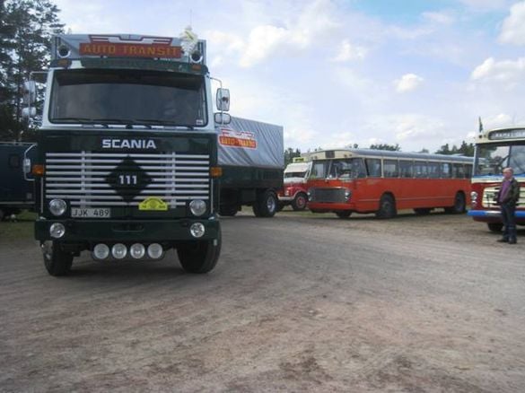 Tung trafik i Småland - Classic Motor
