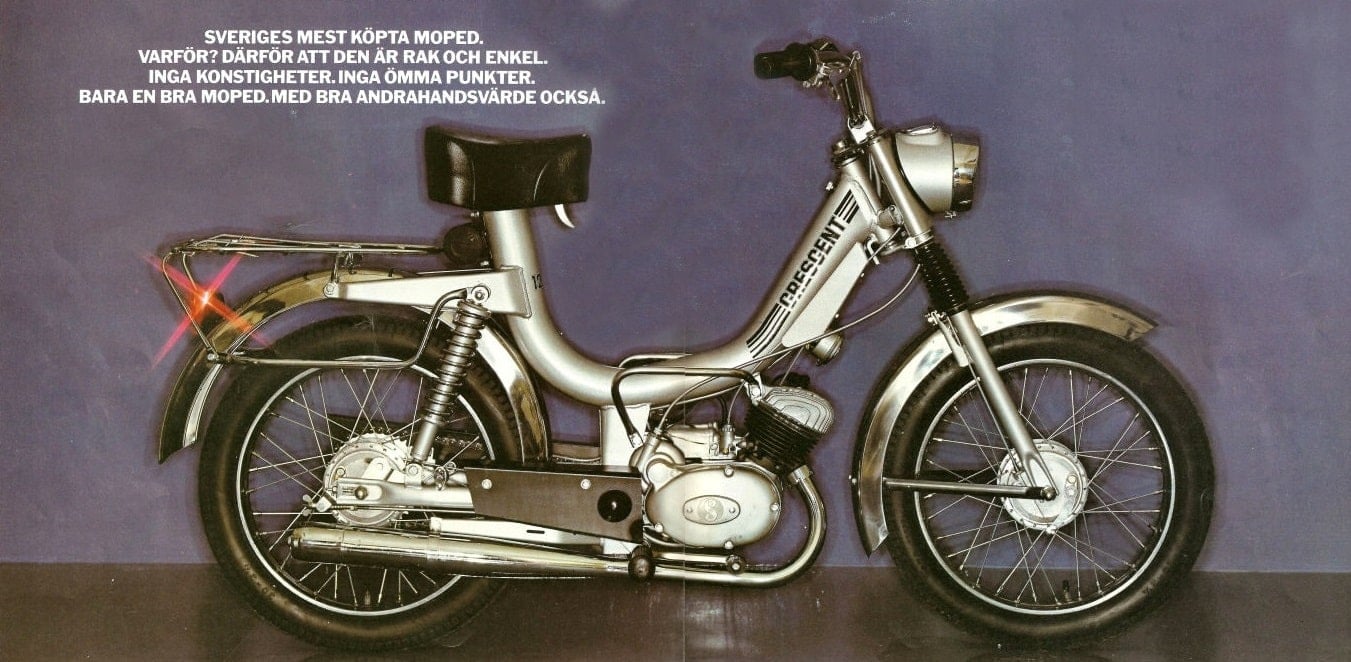 Crescent Compact som stannar när man släpper kopplingen - Classic Motor