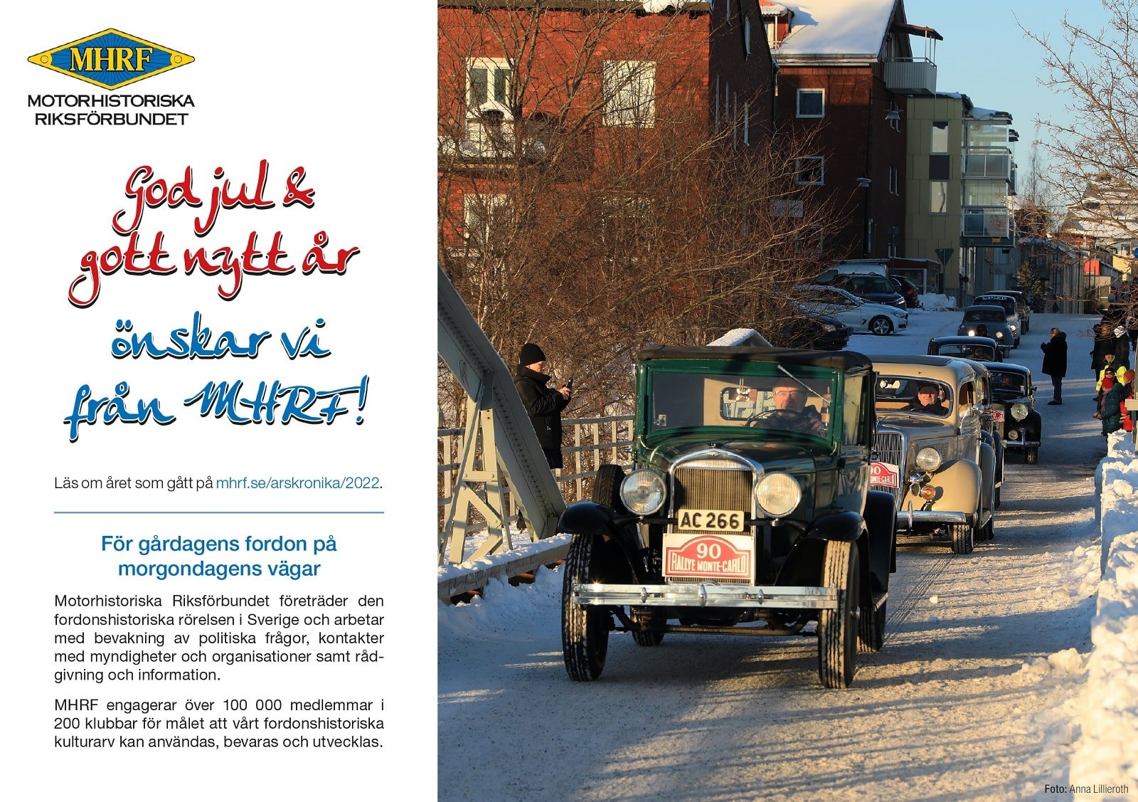 Läsarnas julkort 2022 - Classic Motor