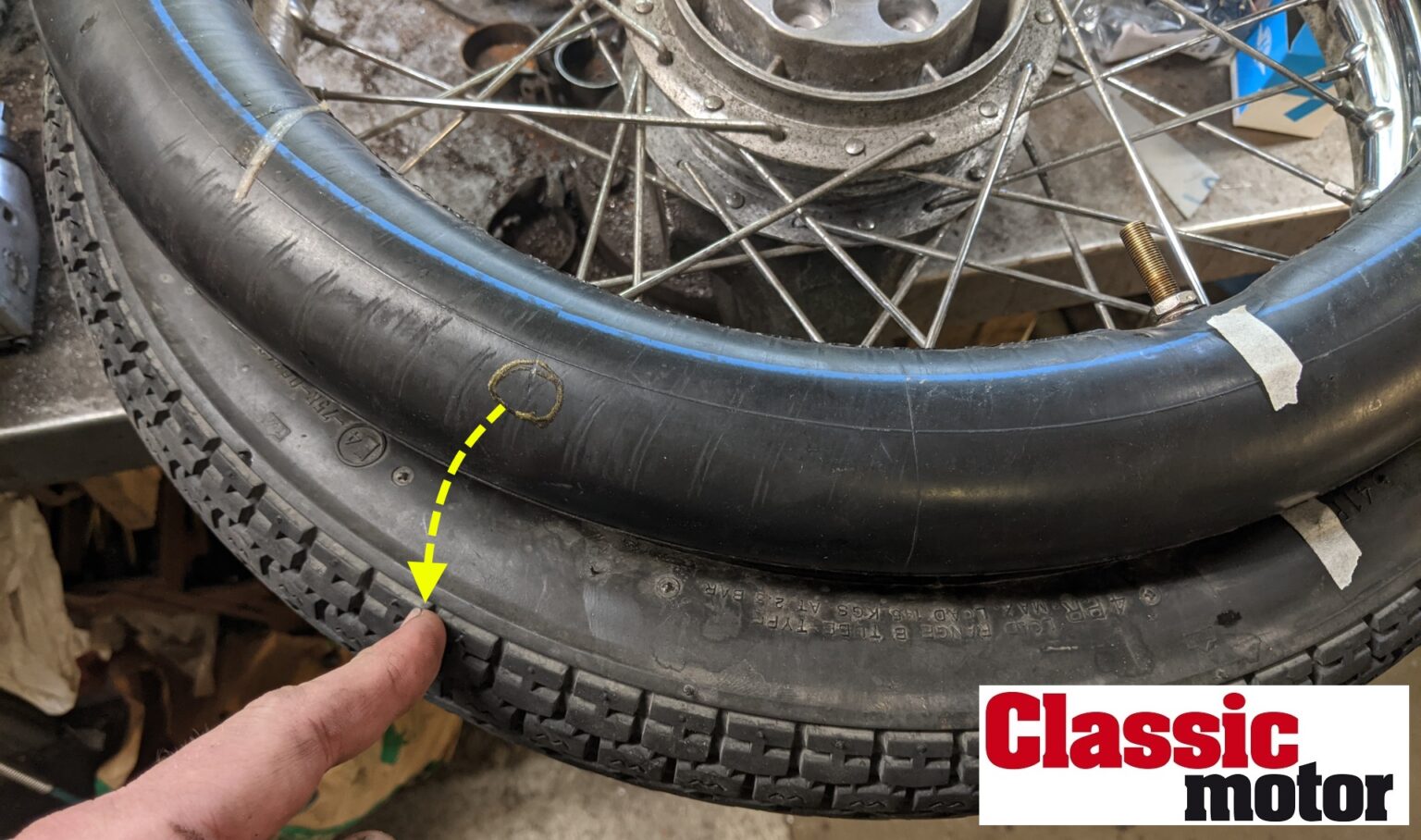 Så lagar du punktering på mopeden - Classic Motor