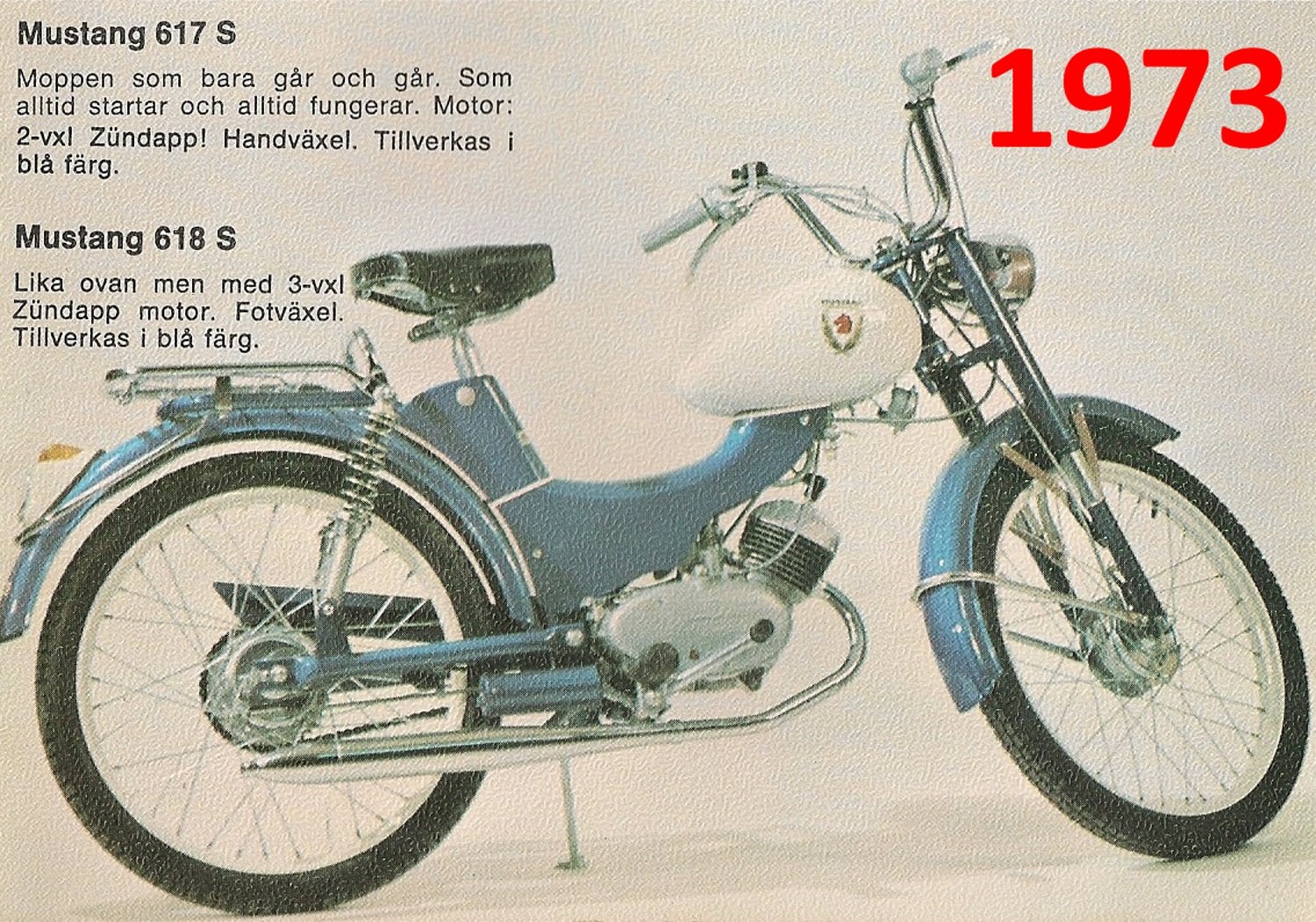 Årsmodell på Mustang 617 S - Classic Motor