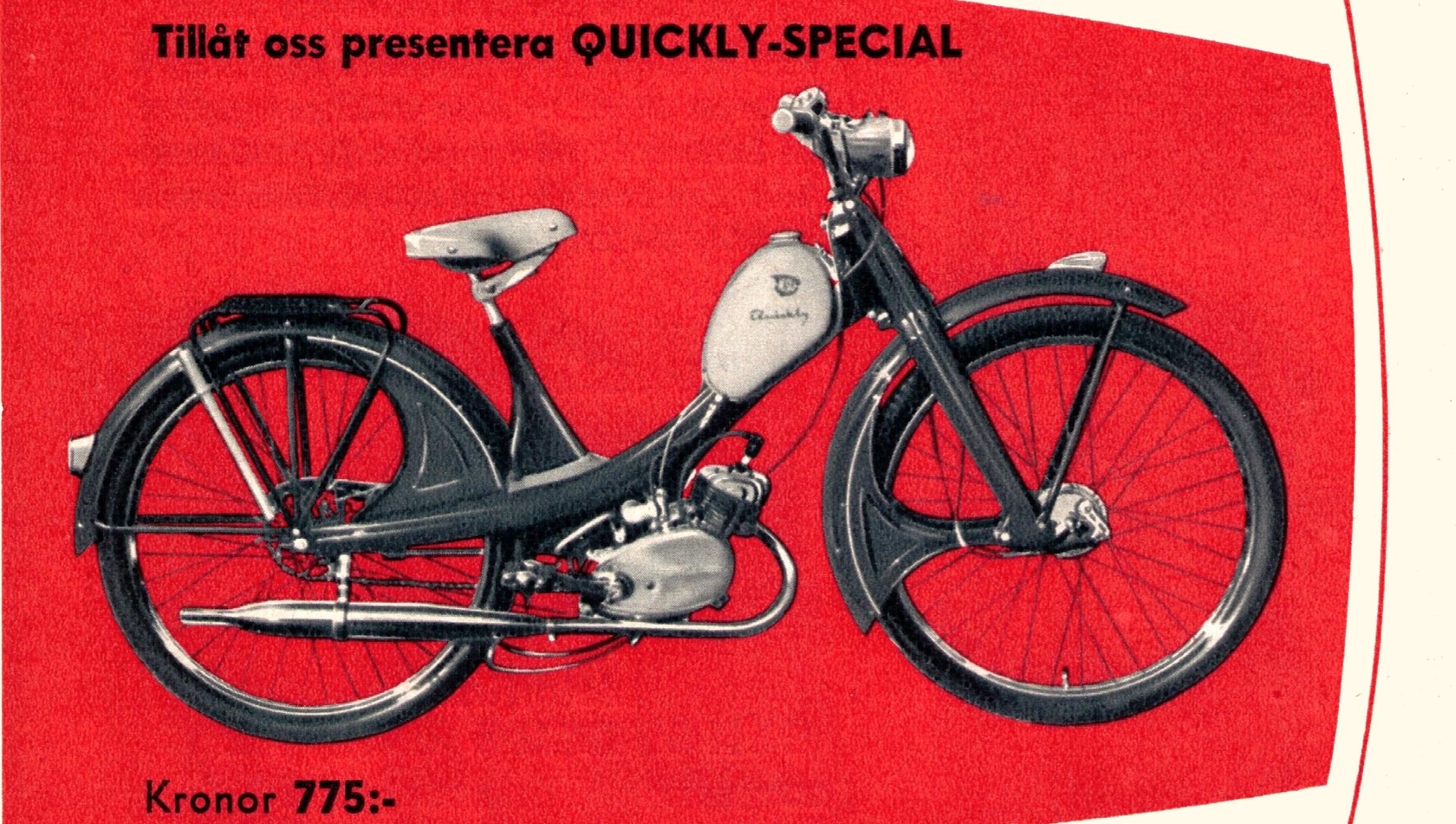 Kopplingsschema till NSU Quickly - Classic Motor